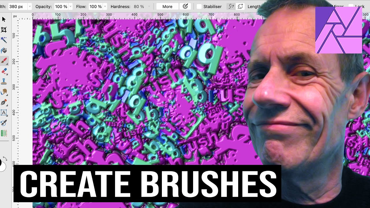Create BRUSHES In Affinity Photo Quickly | How To Tutorial For ...