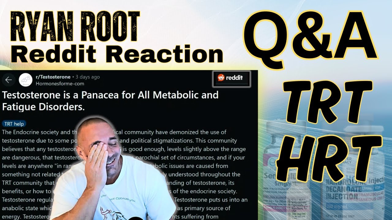 PEDS, CYCLES, HRT, TRT -LIVE OPEN Q&A, REDDIT REACTION- Ryan Root(#031 ...