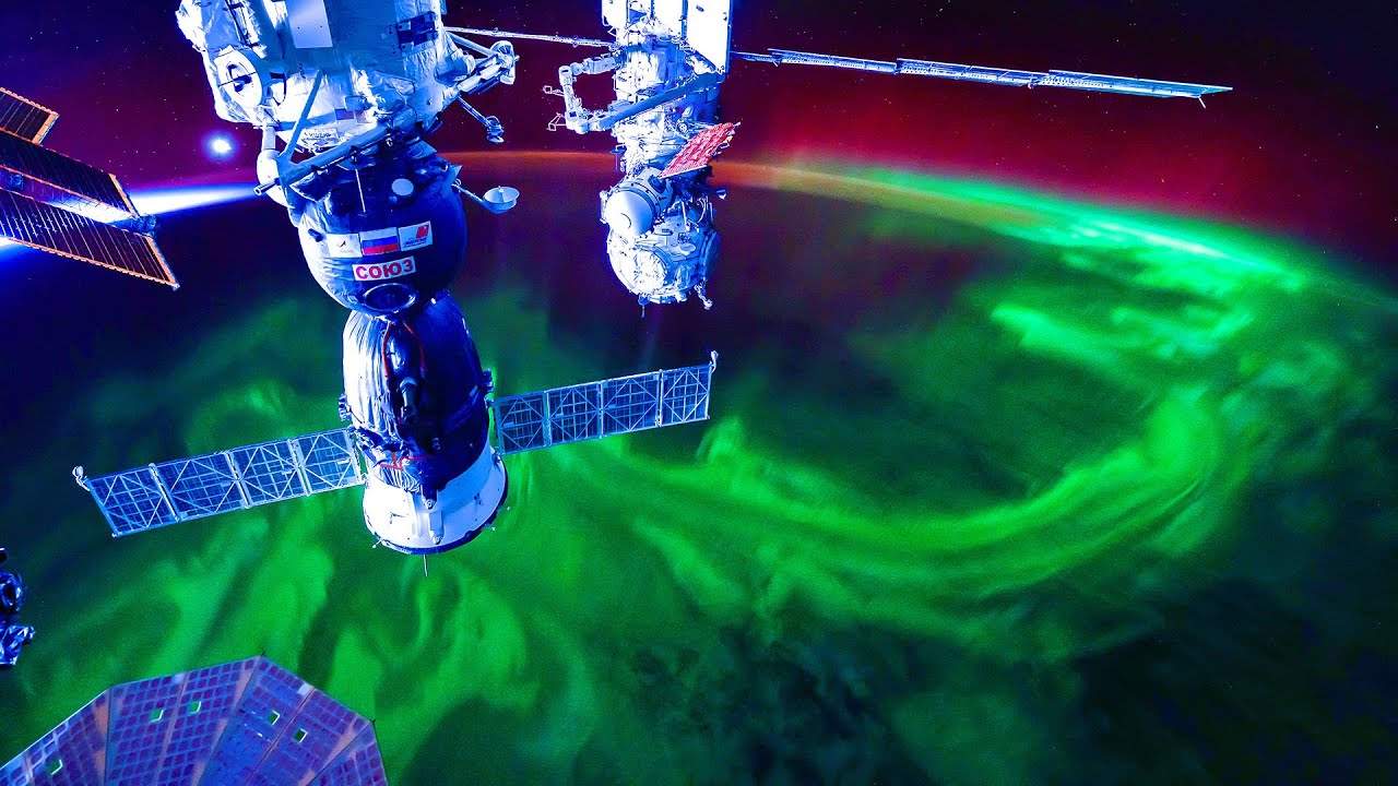 ISS Timelapse - October Auroras (07 Oct 2024) - YouTube