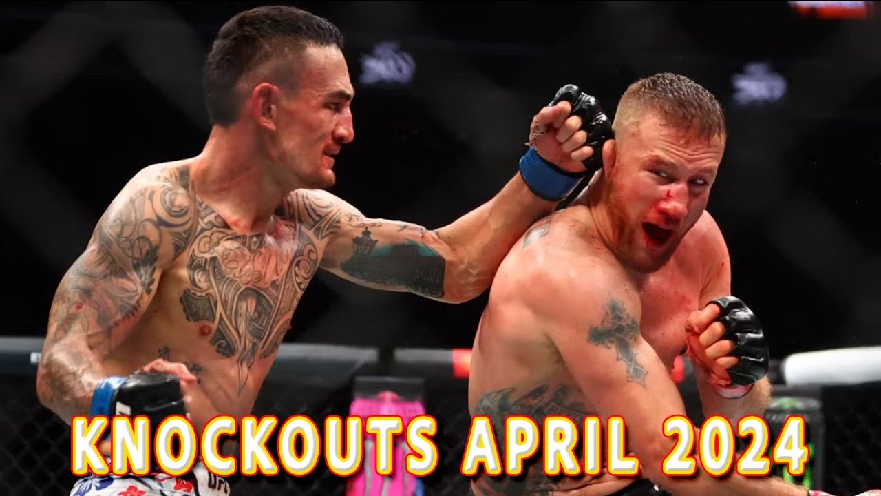 MMA Knockouts of April 2024 - YouTube