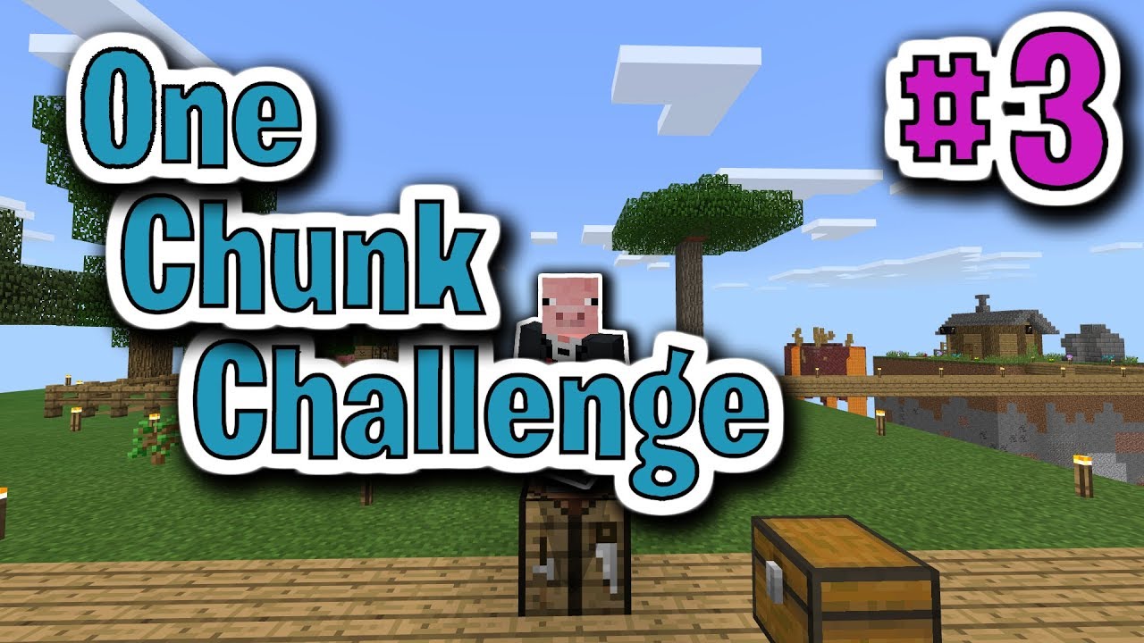 Minecraft - One Chunk Challenge #3 - The Desert - YouTube
