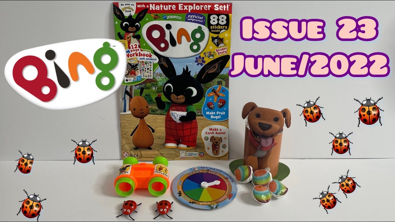 Bing magazine issue 23, June/2022 with nature explorer set 🐞 - YouTube