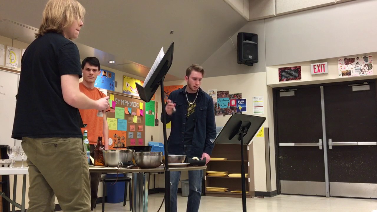 Kitchen sync (percussion small ensemble) - YouTube