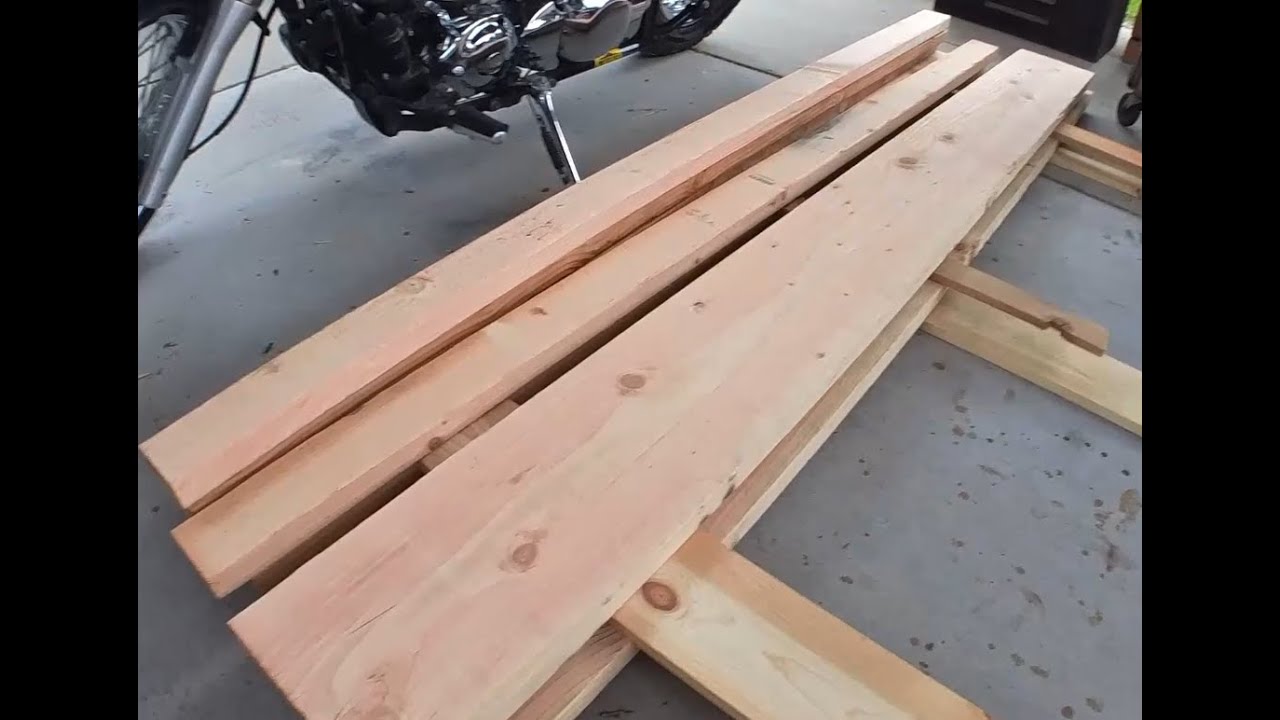 Is box store lumber that bad ?? yes.... yes it is. - YouTube