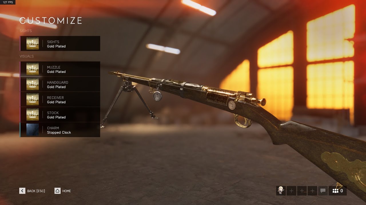 Battlefield V #1 How to get Krag-Jørgensen Mastery V - YouTube