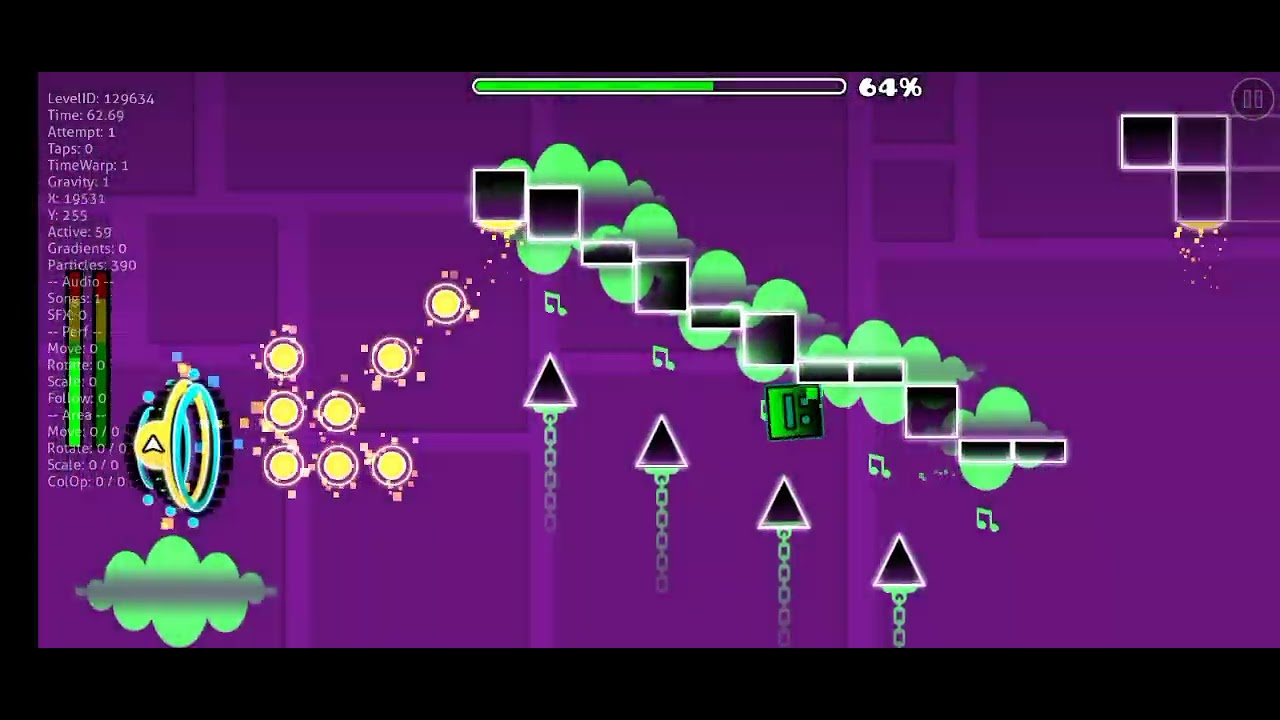 auto clutter by partition | geometry dash 2.2 - YouTube