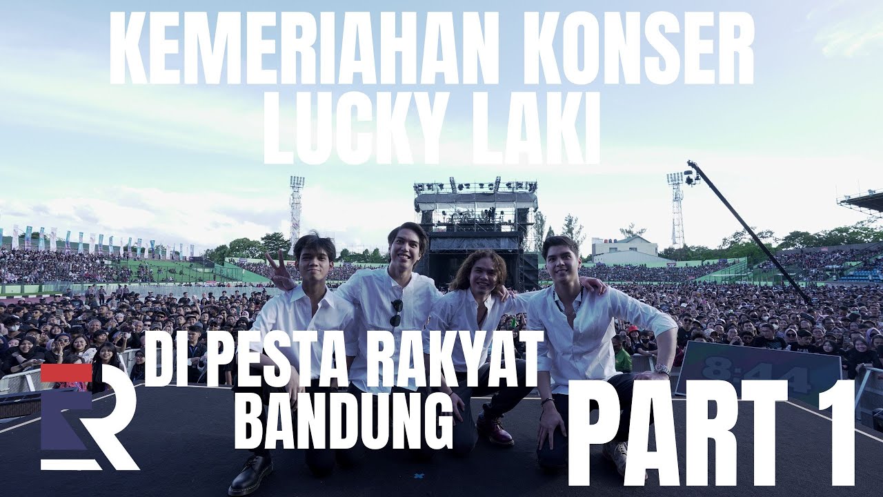 EXCLUSIVE!! THE LUCKY LAKI DI PESTA RAKYAT EDISI BANDUNG!! |RUMINITAS ...