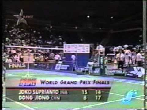 Badminton 1995 - World Badminton Grand Prix Men's Single Quarter Final ...