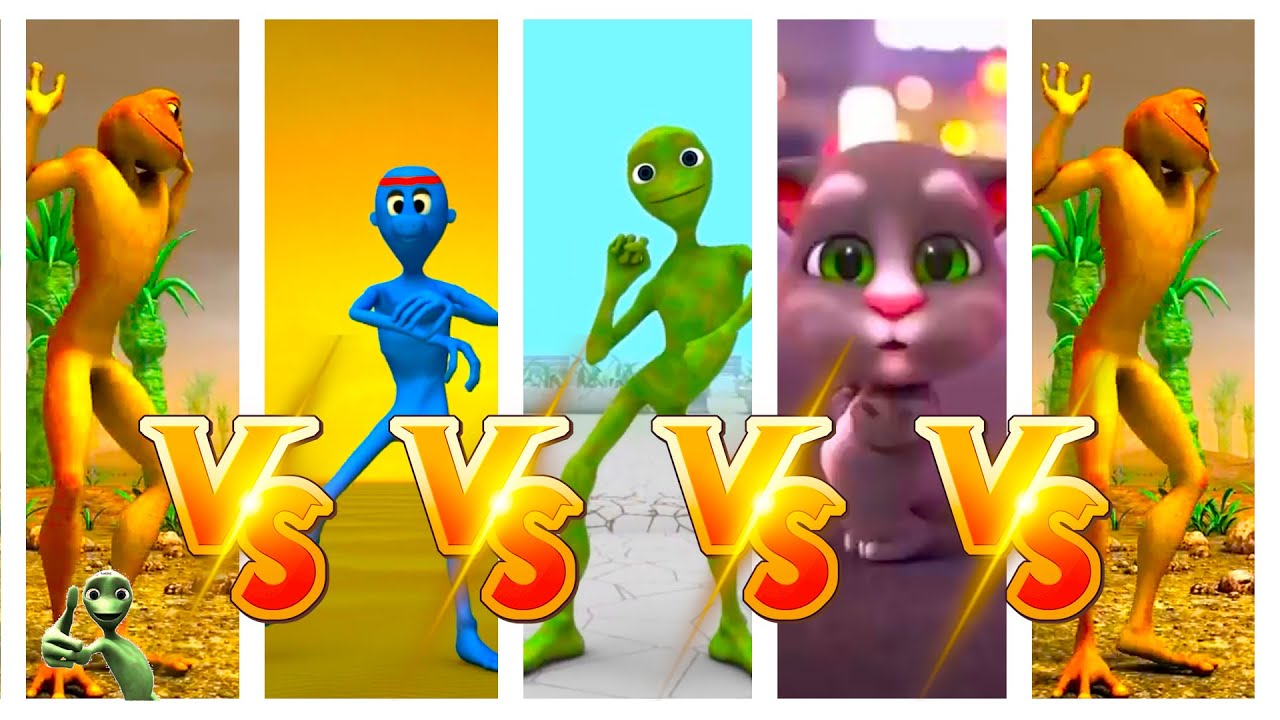 El Chombo Dame Tu Cosita vs Chocobodi vs Patila vs Tom Dance Challenge | Alien Flex - YouTube
