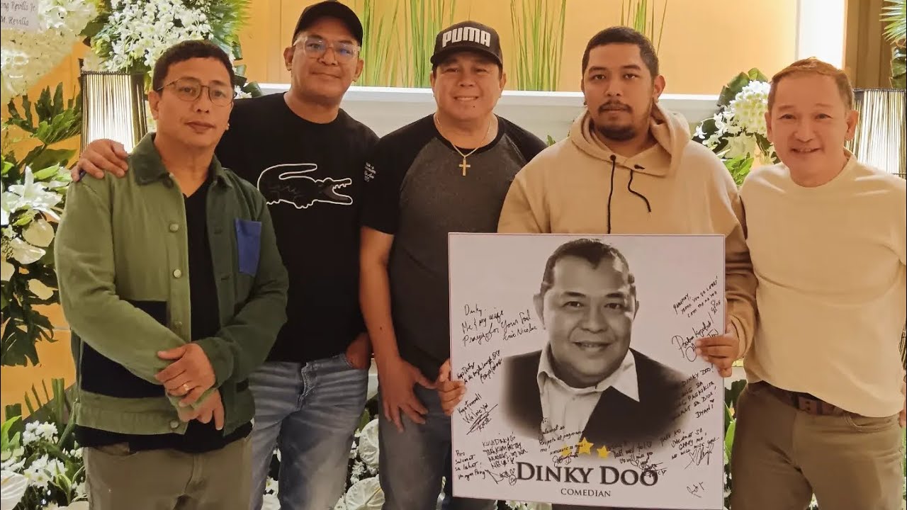 Dennis Padilla, Eric Nicolas at Gene Padilla bumisita sa Burol ni Dinky ...