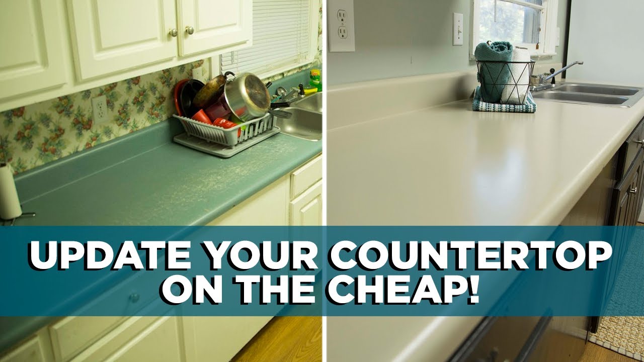 How to Update Your Countertop for a Fresh New Look - YouTube