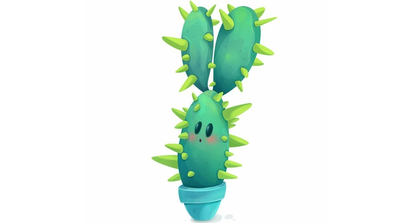 CACTUS CARTOON - ANIMATED GRAPHICS [FREE DOWNLOAD] - YouTube