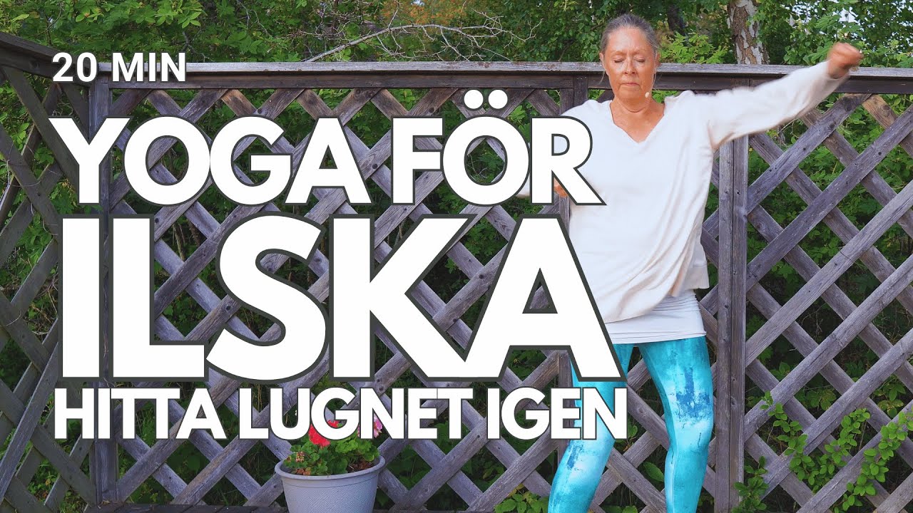 Yoga bort din ilska & hitta din inre frid - YouTube