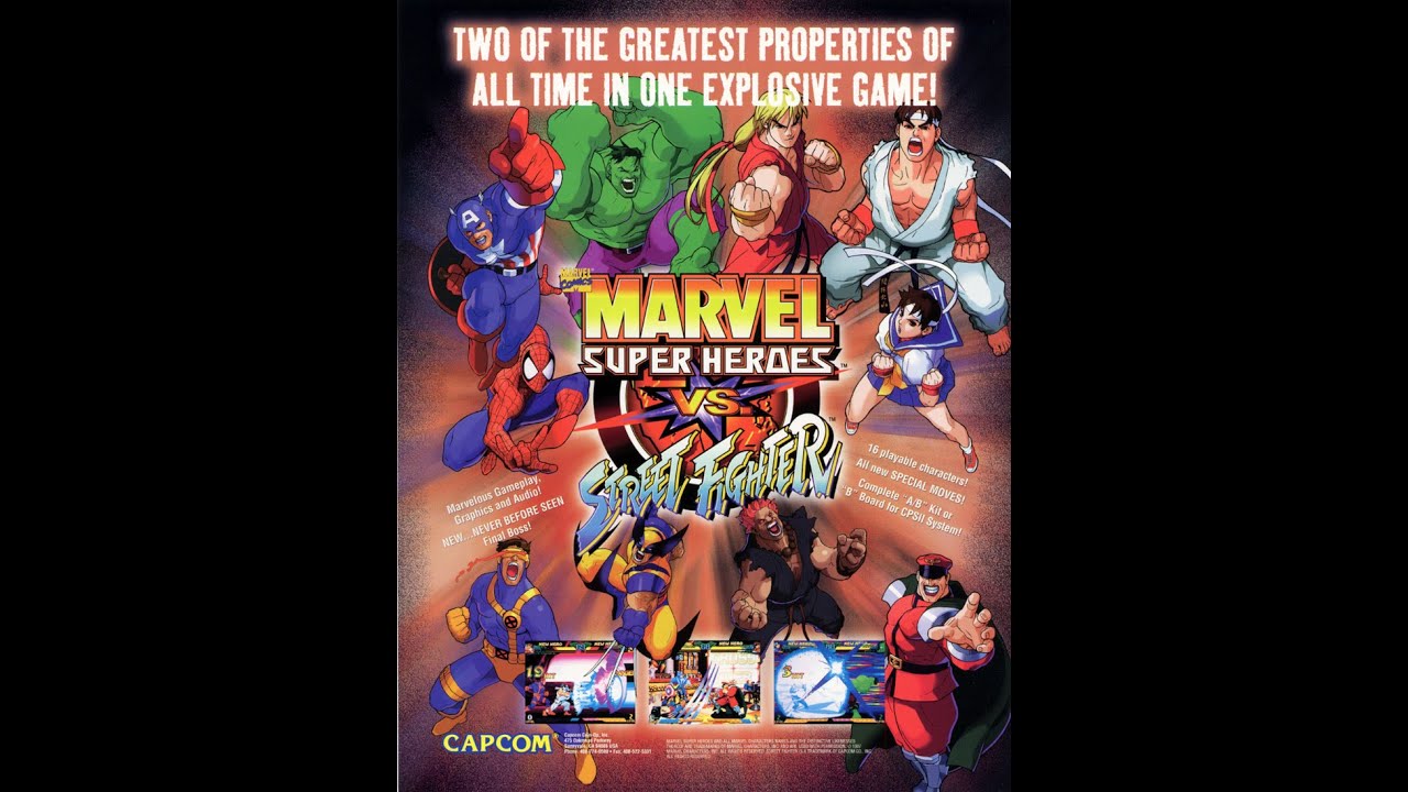 Captain's ARGH!-Cade s3e5 Marvel Super Heroes Vs. Street Fighter ...