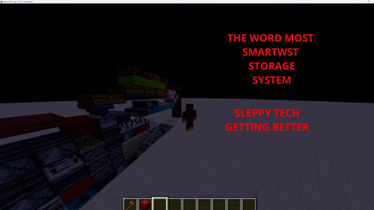 WORD SMARTEST STORAGE SYSTEM BUILD BY SLEPPY DESINE BY SLEPPY - YouTube