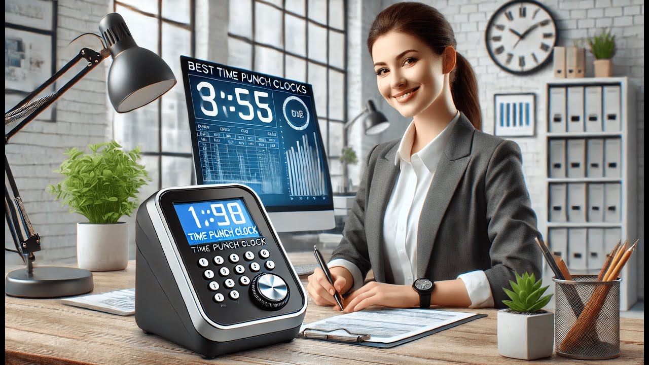 🕰️ ANVIZ Digital Clocks for Small Business | Best Time Punch Clocks for Small Business 🏢 - YouTube