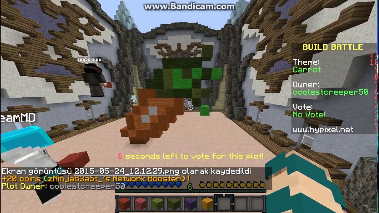 Minecraft Minigames - Bölüm 2 - Build Battle - YouTube