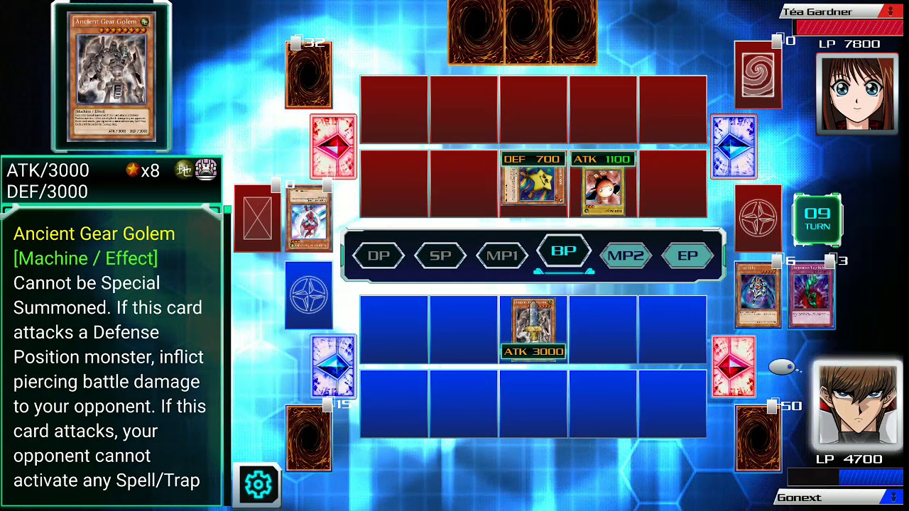 ANCIENT GEAR GOLEM attacks - YouTube