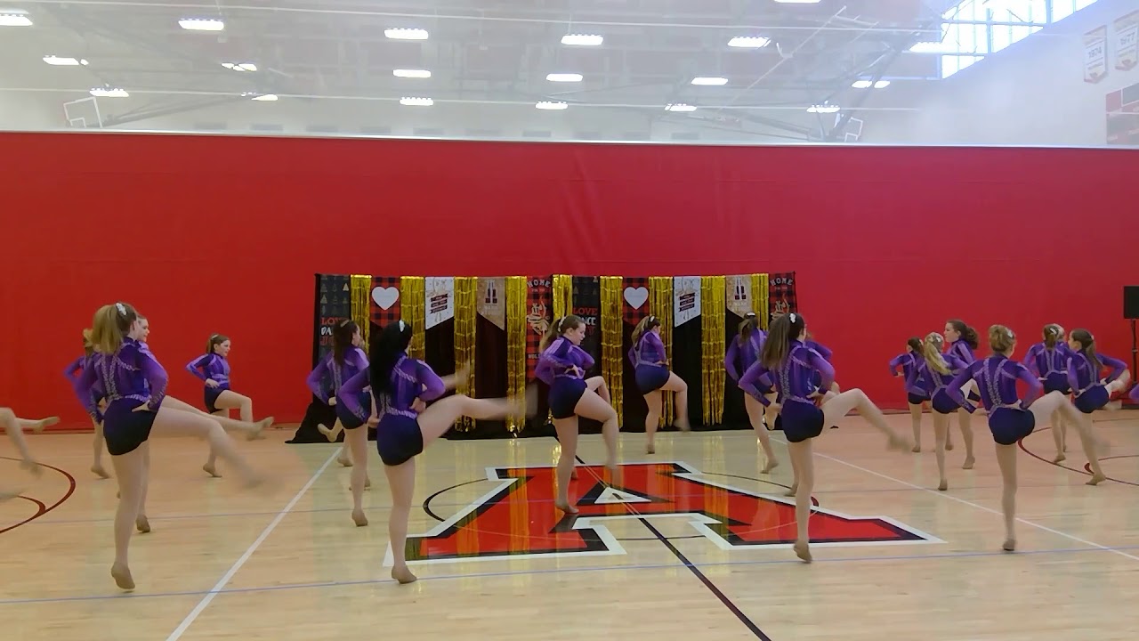 Alexandria Just For Kix | Winter Show 2018 | Middle Kix | Smile - YouTube