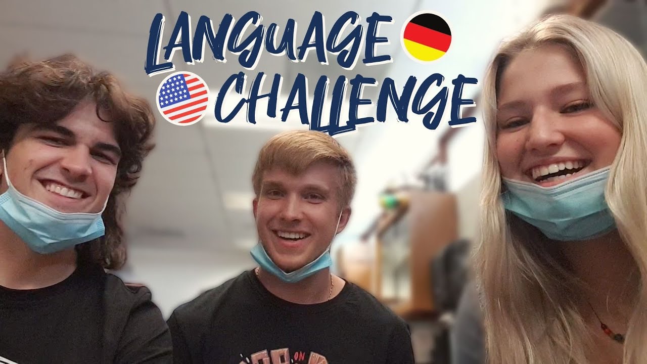 LANGUAGE CHALLENGE | Americans Guess German Words | Schüleraustausch ...