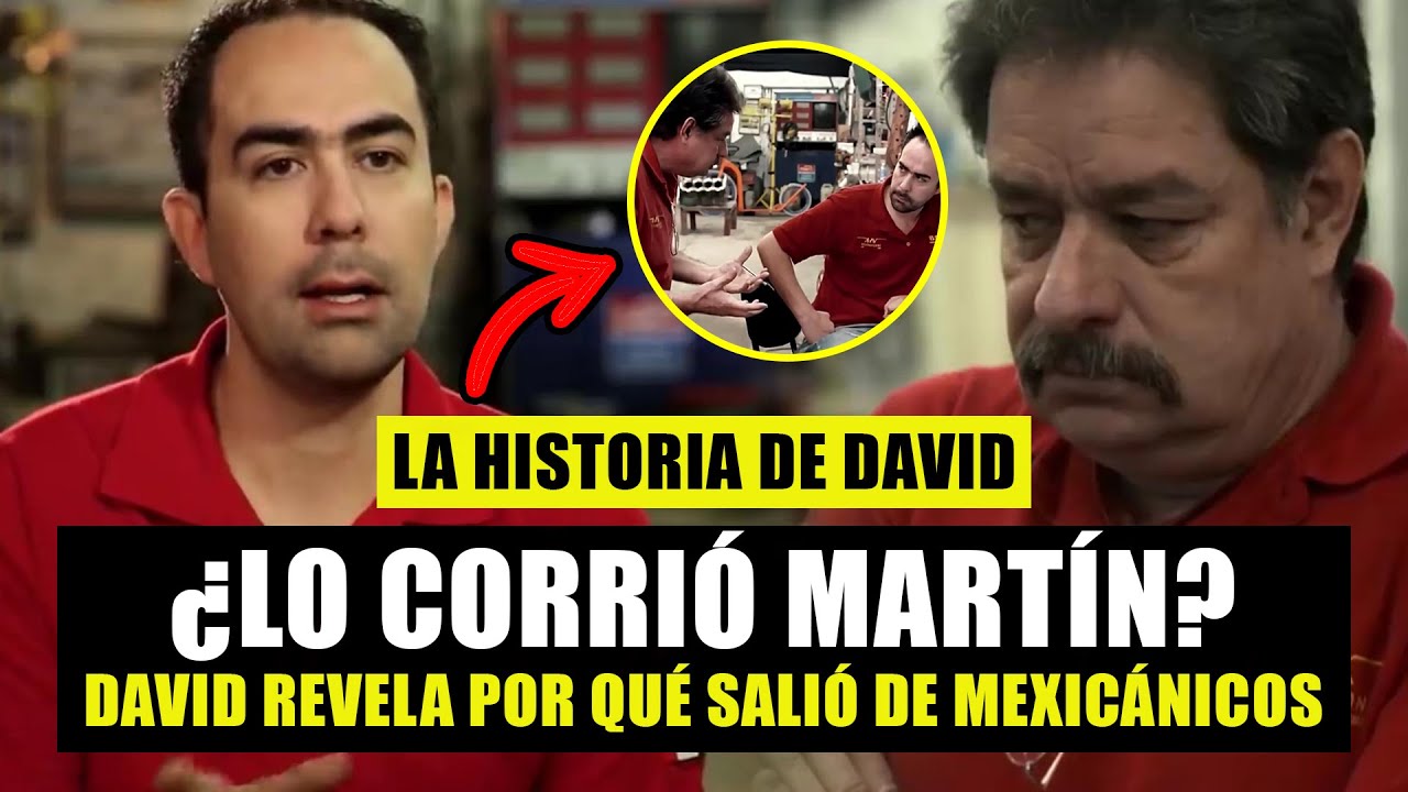 ¿Martín Vaca DESPIDIÓ al diseñador de Mexicánicos? | Historia de David ...