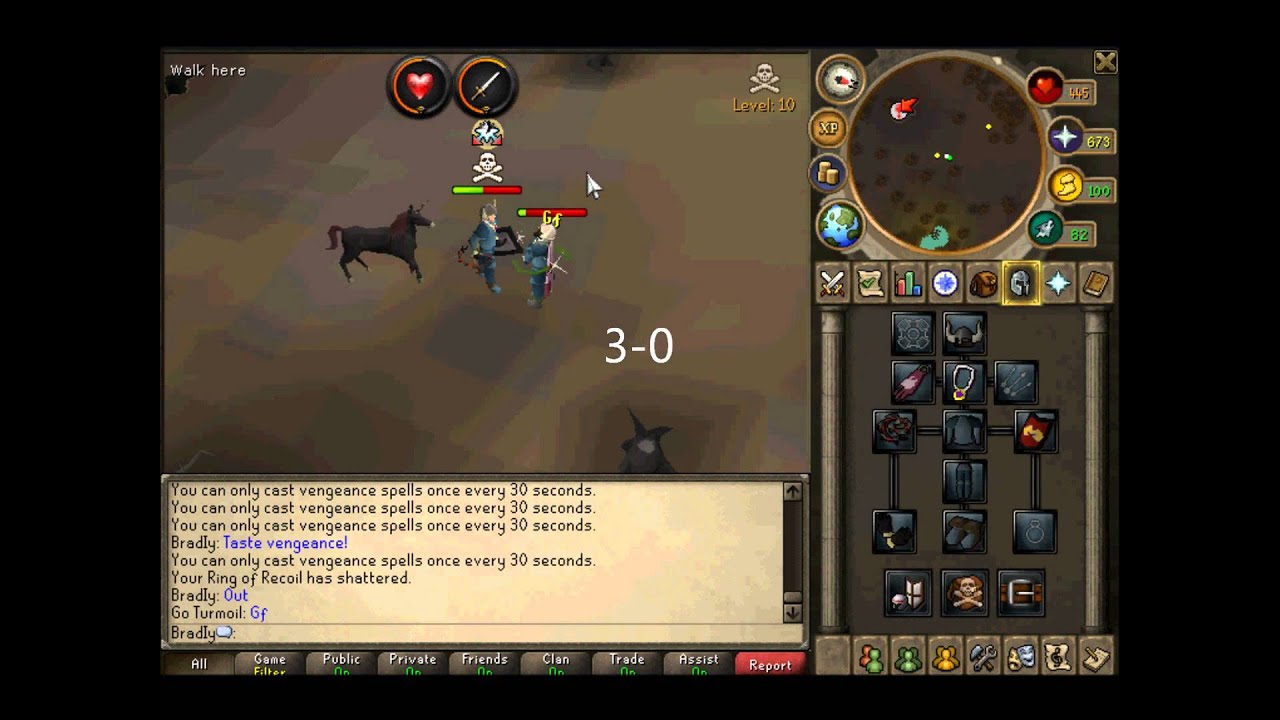 RuneScape Berserker Pure BradIy best out of 3 with Go Turmoil - YouTube