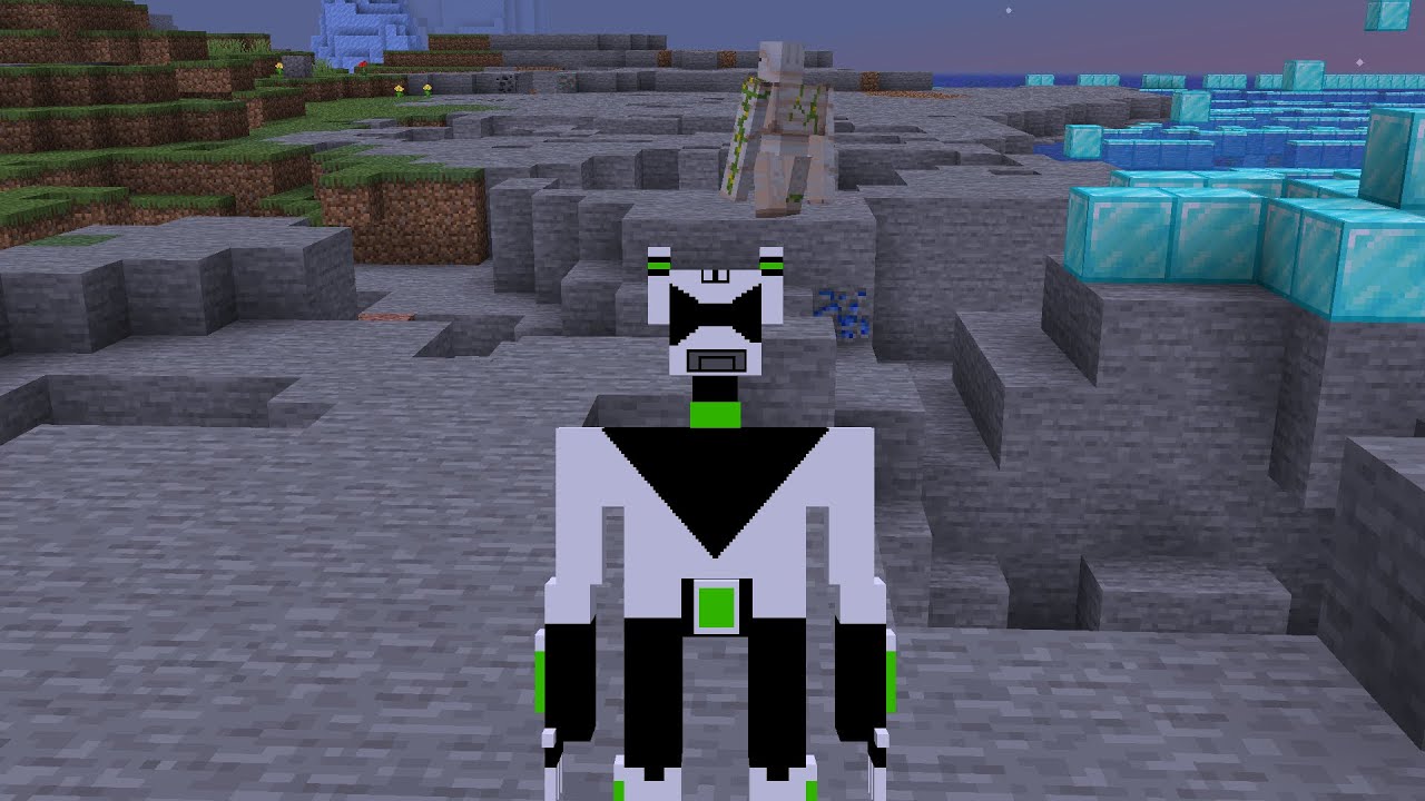 BEN 10 DATAPACK CHRONO SPANNER MİNECRAFT - YouTube