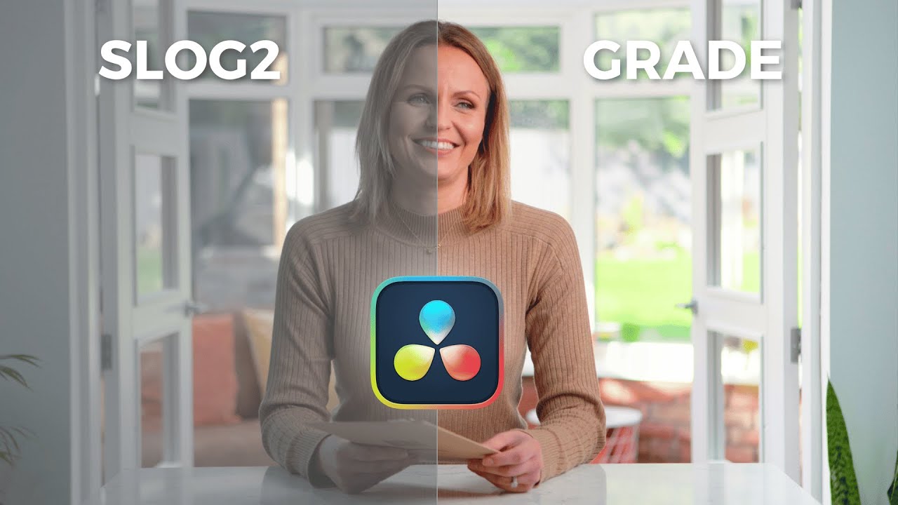 Transform S-log2 into a High Key Commercial Look Using CST - YouTube