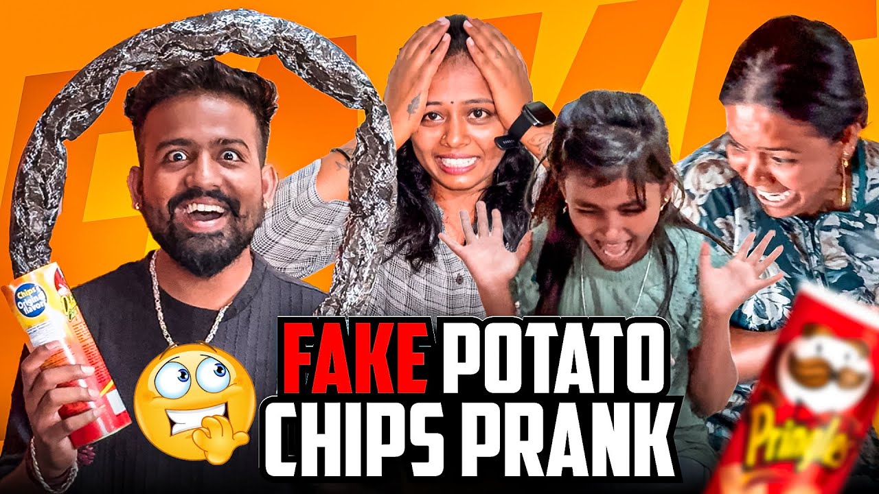 ಪಾಪ yelru Prank ಆಗ್ಬಿಟ್ರು 😂🤣| fake potato chips Prank🤬 #vlog #prankvlog ...