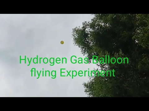 Hydrogen gas 🎈 balloon experiment - YouTube