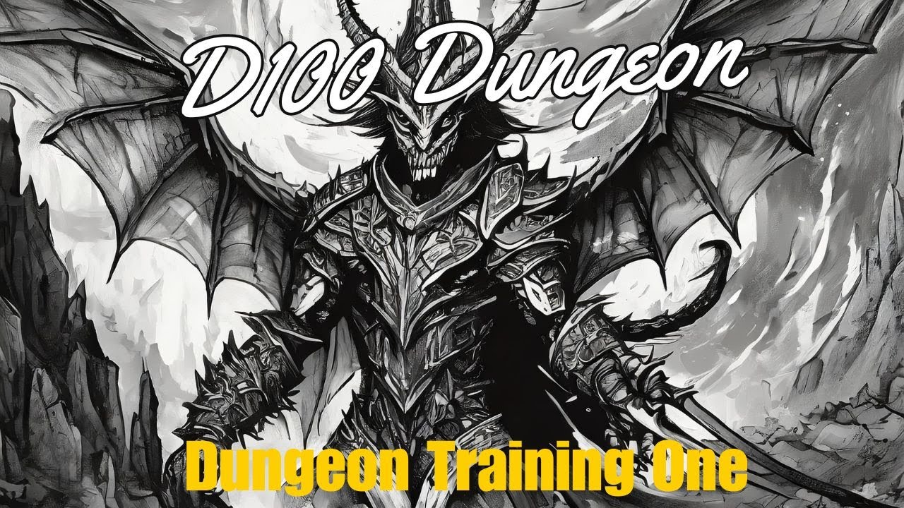D100 Dungeon | Solo Fantasy Pen and Paper Dungeon Crawler | Dungeon ...
