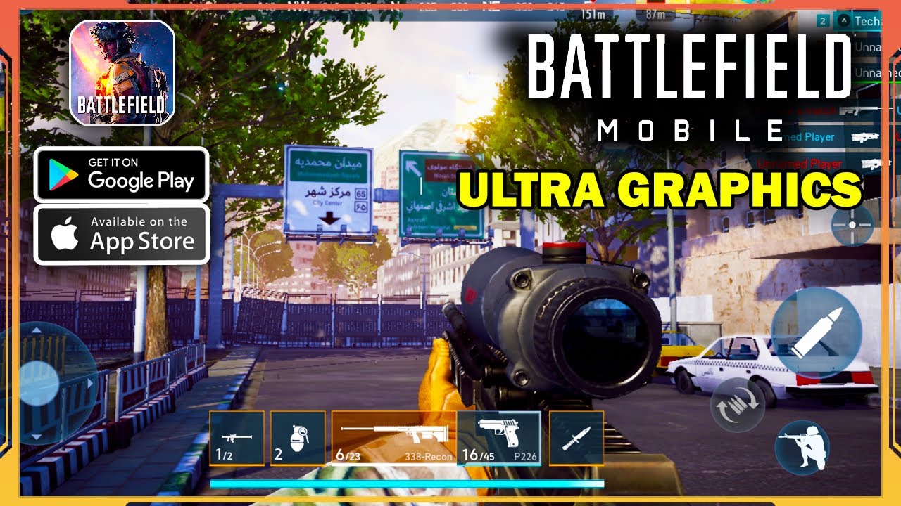 Battlefield Mobile Ultra Graphics Gameplay - New Android BETA - YouTube