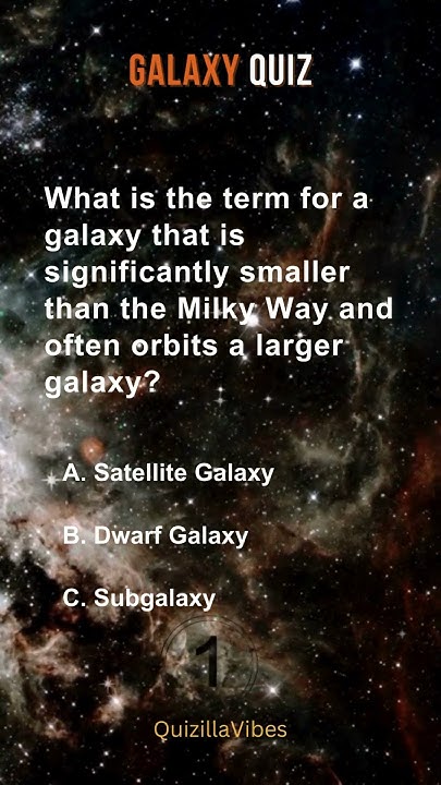 Galaxy Quiz Test Your Knowledge Galaxy Quiz to Challenge Your Mind! 13 ...