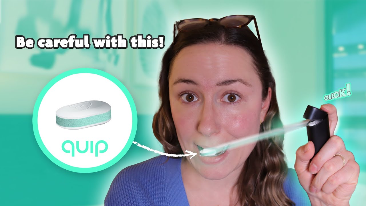 Quip Chewing Gum Review...you need to watch out for THIS.... - YouTube