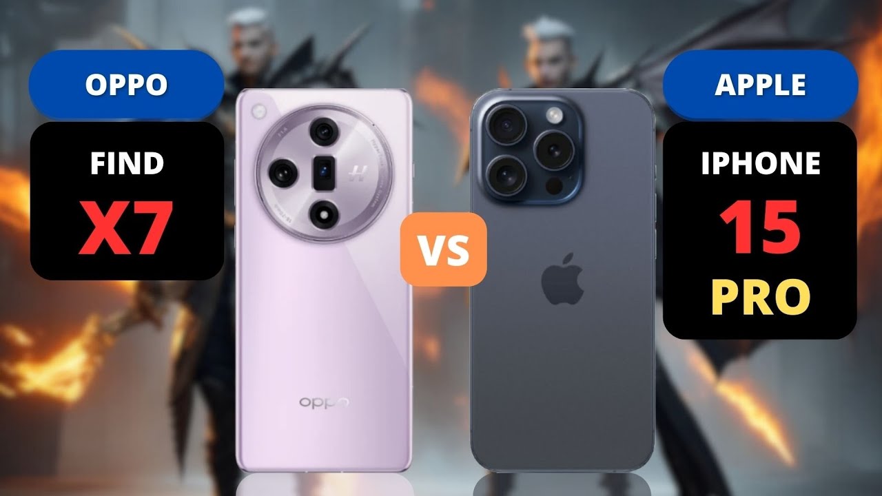 Oppo Find X7 5G vs Iphone 15 Pro 5G | PHONE COMPARISON - YouTube