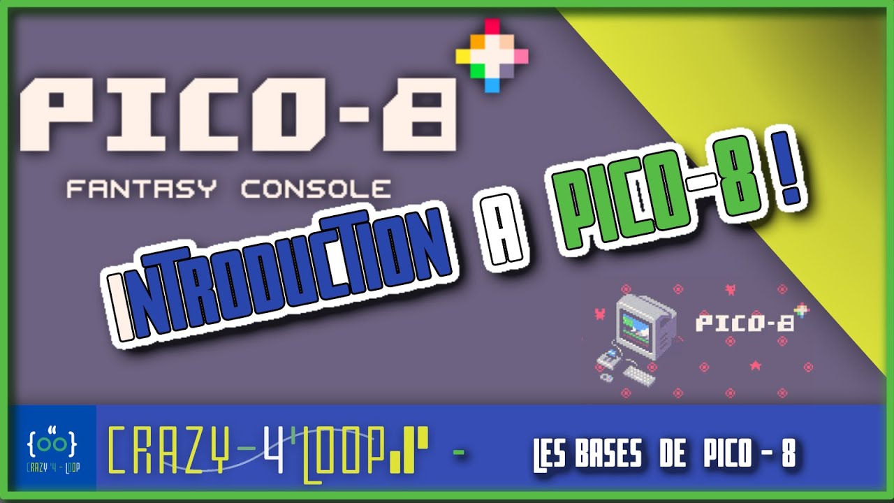 Introduction à PICO8 - YouTube