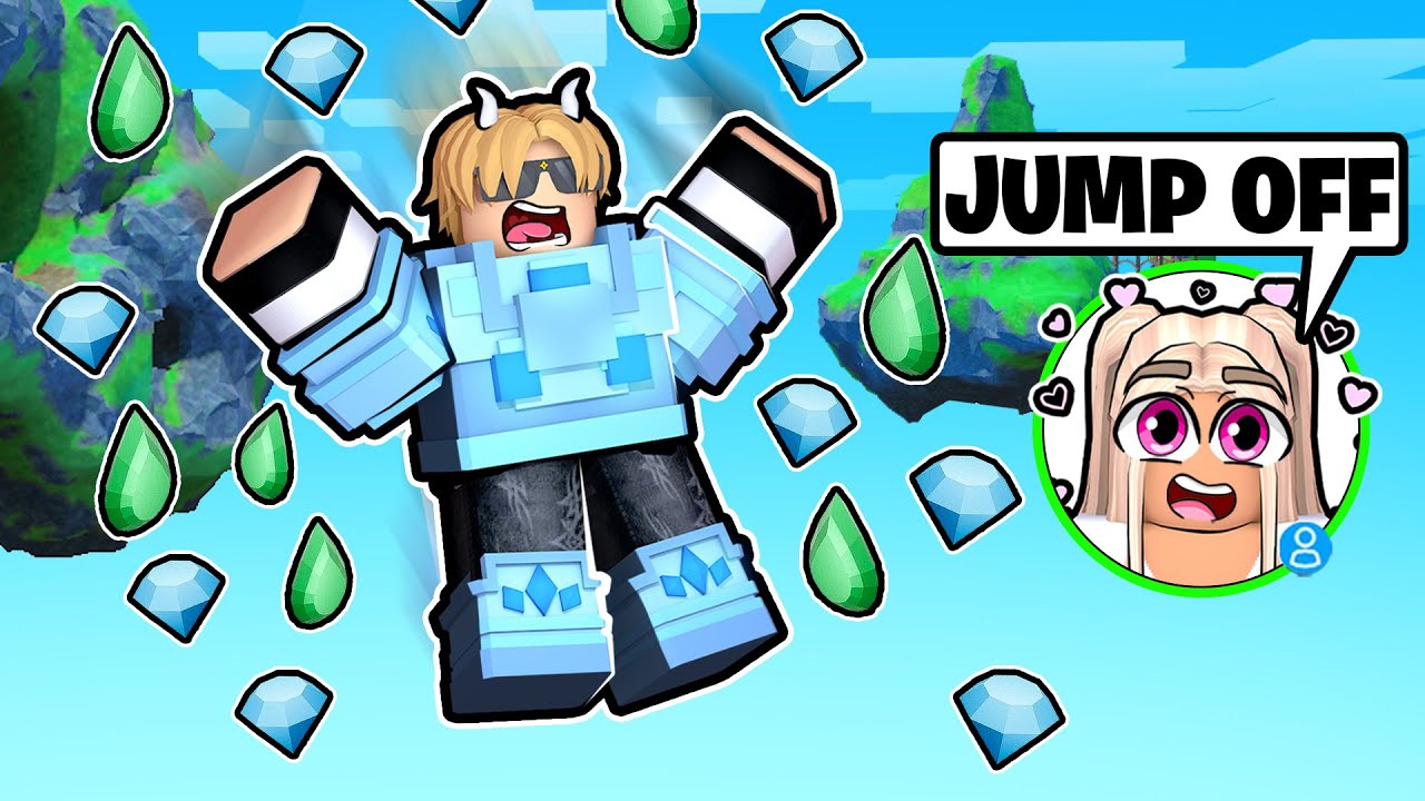 My GIRLFRIEND CONTROLS My Game.. (Roblox Bedwars) - YouTube