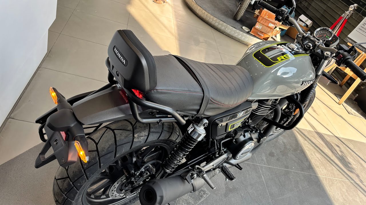 New 2026 Honda CB350 RS DLX Pro Nardo Grey Details Review | On Road ...