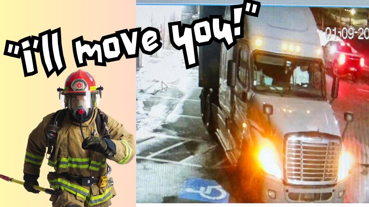 Fire Truck vs Semi Truck - YouTube