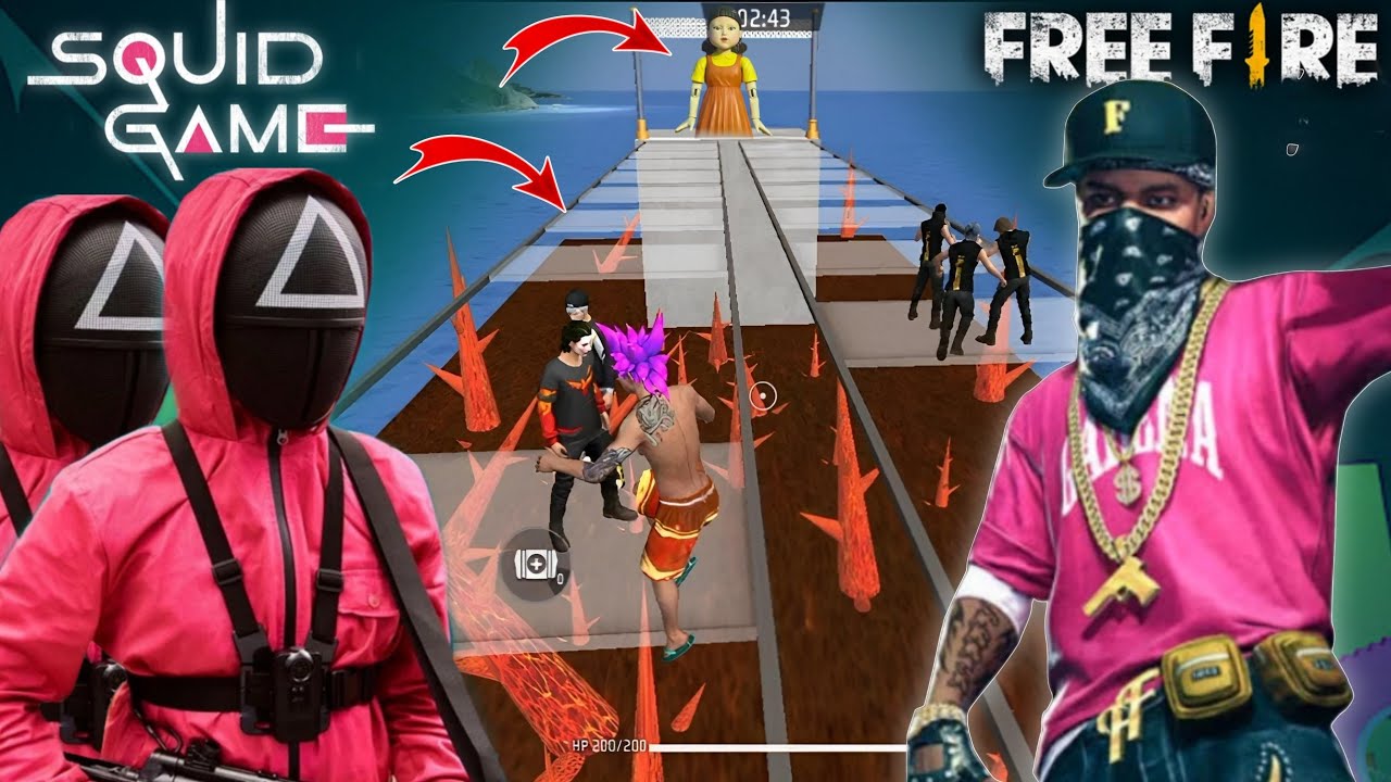 How To Play Squid Game In Free Fire 🔥 | FREE FIRE | SQUID GAME HARD ...