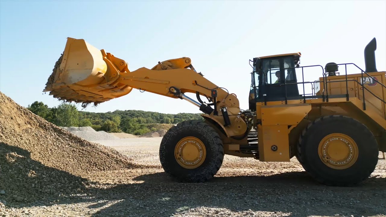 Cat® 988 XE Large Wheel Loader | Walkaround Video - YouTube