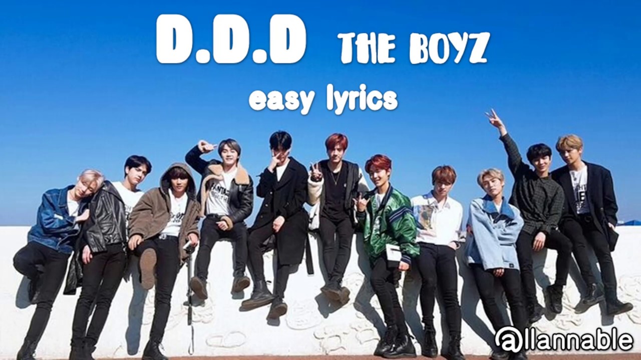 the boyz - d.d.d / easy lyrics - YouTube