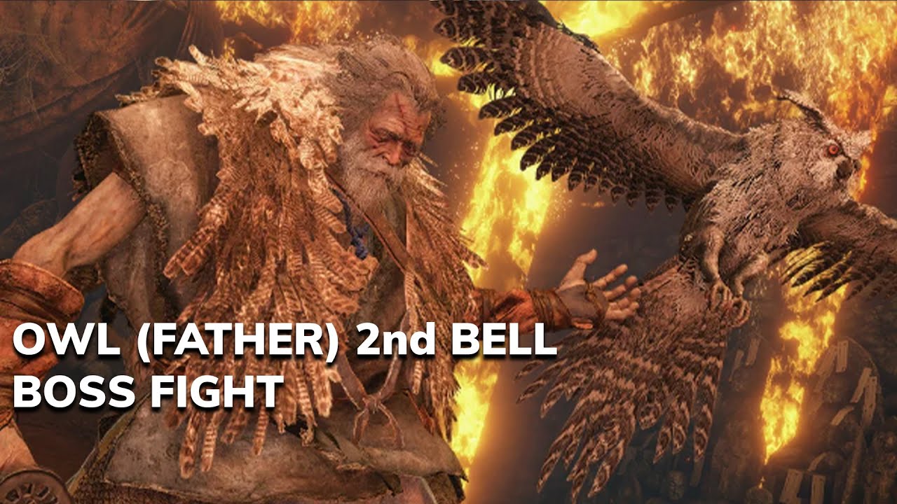 Owl (Father) 2nd bell boss fight | Sekiro: Shadows Die Twice - YouTube
