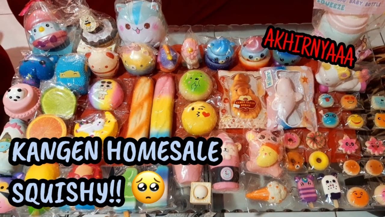WELCOME TO HOMESALE SQUISHY AGAIN-!! - YouTube