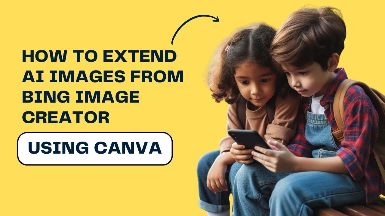 How to Extend AI Images from Bing Image Creator Using Canva - YouTube