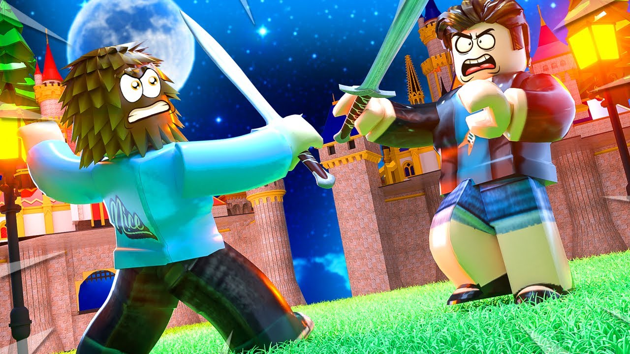 Defending My Fortress From INVADERS In Roblox - YouTube