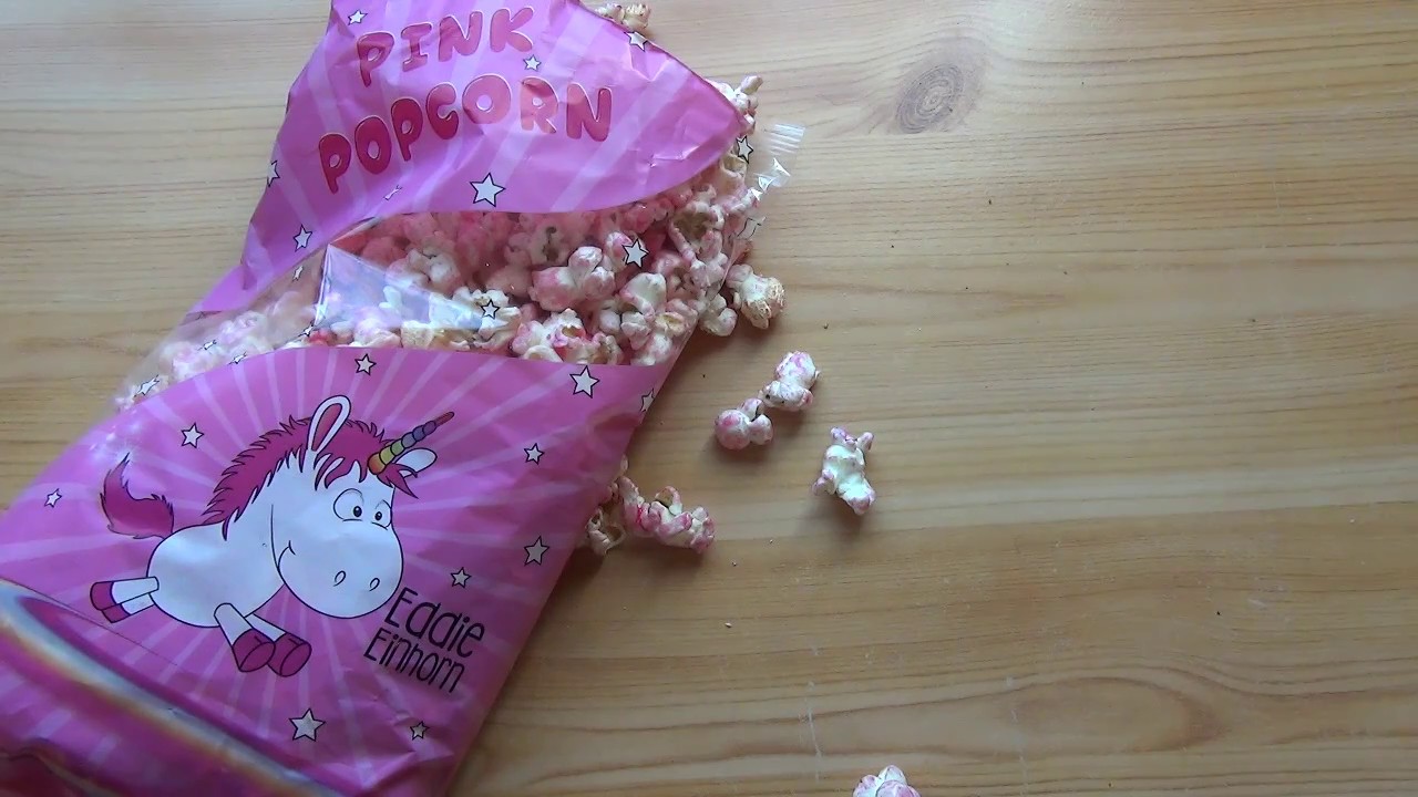 Eddie Einhorn Pink Popcorn - YouTube