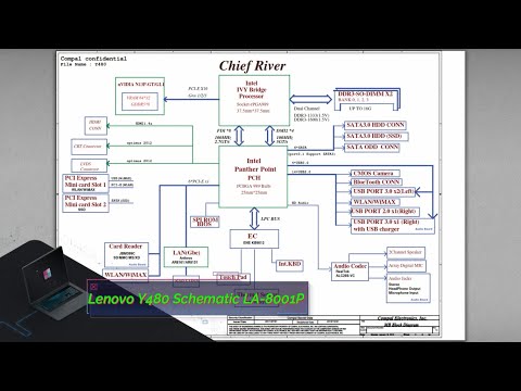 Lenovo Y480 Schematic LA-8001P