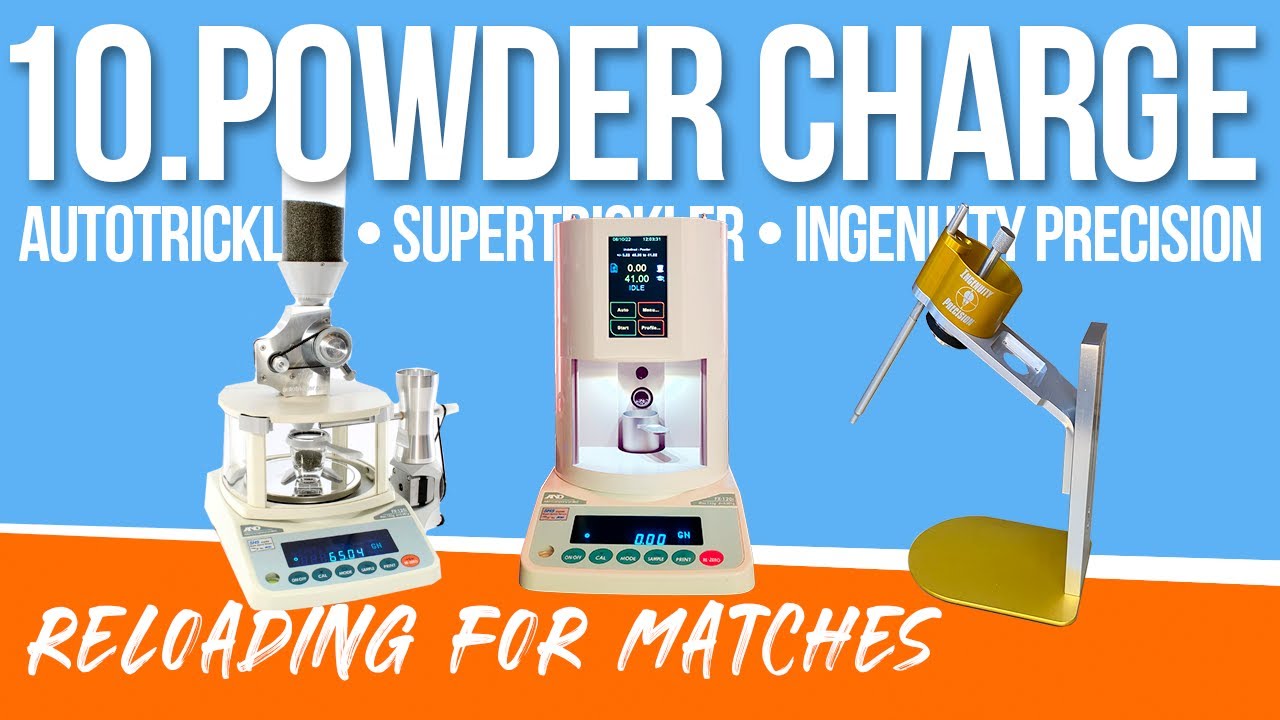 10. Powder Charge: Autotrickler vs SuperTrickler vs Ingenuity Precision ...