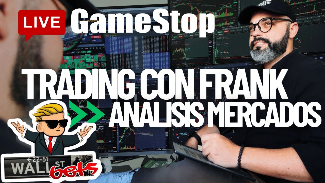 Analisis Bolsa de Valores con Frank- Trading $GME $FFIE con Bookmap ...